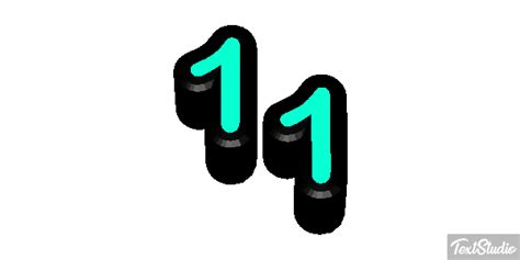 11 Number Animated  Logo Designs