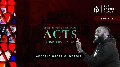 Acts Chapters 17 18 Expository Commentary On Acts Apostle Oscar