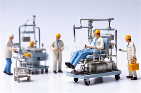 Miniature Engineers Fixing Computer Stock Illustration Illustration Of Screenshot Electronics