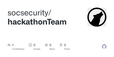 GitHub Socsecurity HackathonTeam