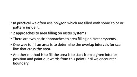 Solution Scan Line Polygon Fill Algorithm Studypool