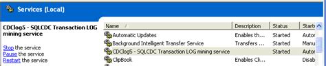 configuring the oracleas cdc adapter for sql server