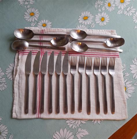 Ikea Data Cutlery 18 Pieces Vintage Cutlery 6 Knives 6 Forks 6