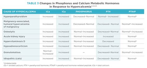 A Practical Approach To Hypercalcemia Todays Veterinary Practice