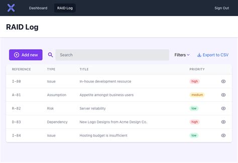 Raid Log Jira At Blake Pardey Blog