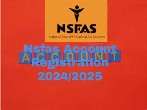 Nsfas Account Registration 2024 2025