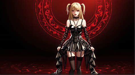 Misa Amane Death Note Wallpaper 4k By Infiniteskull On Deviantart