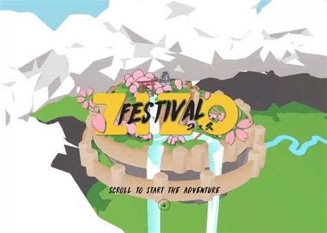 scroll triggered webgl navigation zizo webgl aards