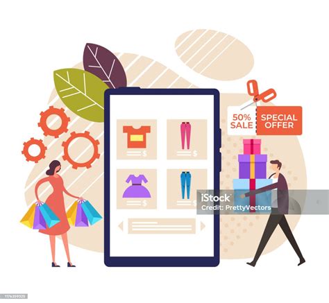 온라인 웹 쇼핑 전자 상거래 개념입니다 벡터 그래픽 디자인 평면 만화 일러스트 계산대에 대한 스톡 벡터 아트 및 기타 이미지 계산대 인포그래픽 카트 Istock