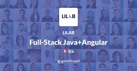 Full Stack Java Angular At LILAB Peru Get On Board