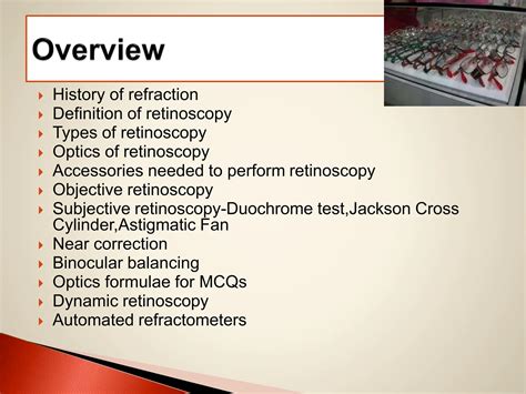 Techniques Of Refraction Is The Process Of Calculation Of Glass Power Ppt