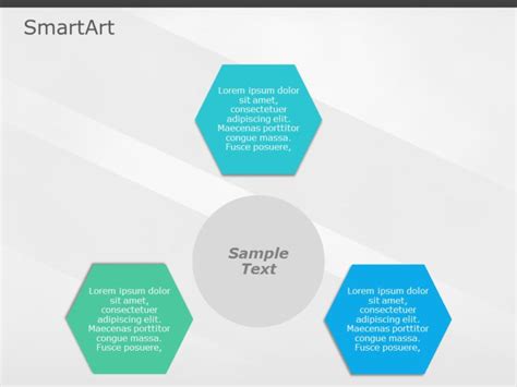 Smartart Cycle Overlapping 8 Steps