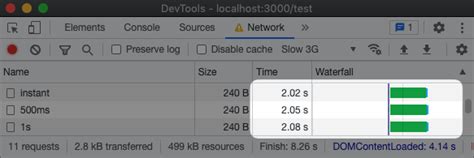 Network Throttling In Chrome Devtools Debugbear