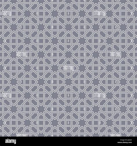 Seamless Pattern Modern Stylish Texture Regularly Repeating Geometric Ornament With