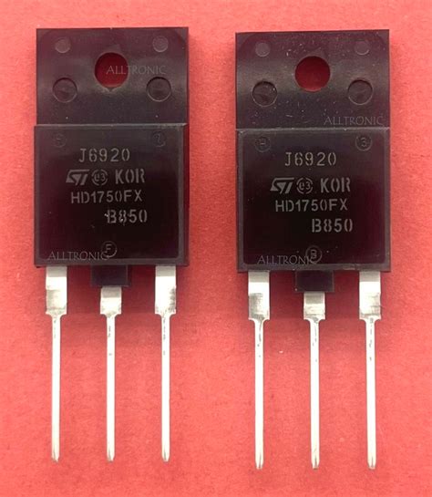Tv Monitor Horizontal Deflection Output Transistor Fjaf6920 J6920 Alltronic Computer Singapore