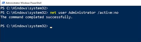 how to disable built in administrator account in windows 10