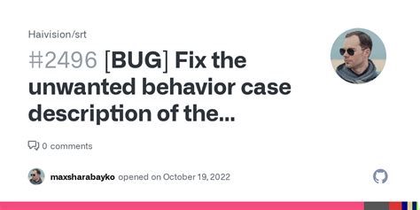 Bug Fix The Unwanted Behavior Case Description Of The Srtopbkeylen