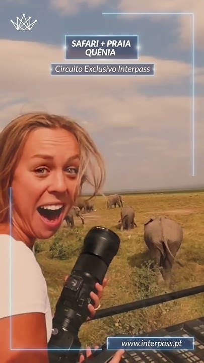 Interpass Viagens 🦁🏝️ Safaripraia No Quénia 👍 Shorts Youtube
