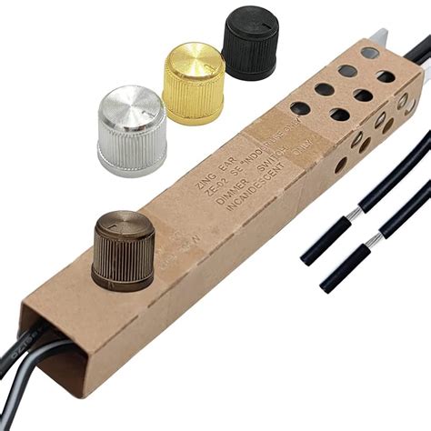 Zing Ear Ze 02 Rotary Dimmer Switch For Floor Torchiere Lamps Halogen