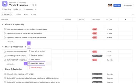 Task Actions