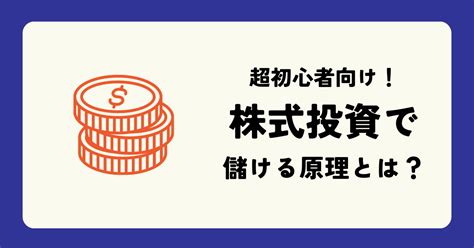 超初心者向け 株式投資とは株式投資で儲かる原理 興味のままに解説する研究者