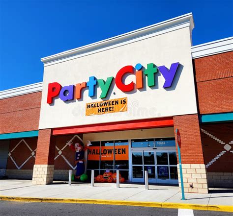 Entrance Of Party City Store Editorial Stock Image Image Of Facade