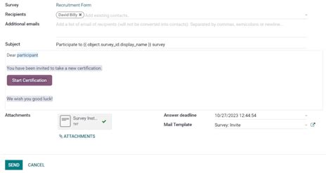 Recruitment — Odoo 160 Documentation