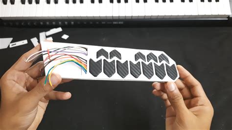 Diy Midi Bookmark Piano Keyboard Using Esp32 And Mpr 121 Capacitive
