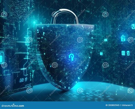 Data Protection Is A Concept In Cybersecurity And Privacy Technologies Generative Ai Stock