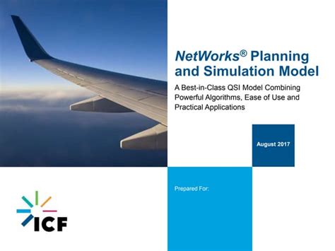Airline Network Planning And Simulation Pptx