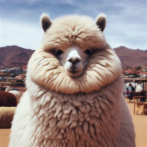 A Big Fat Fluffy Llama Rdalle2