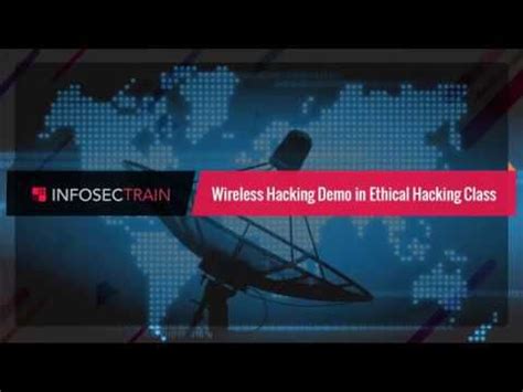 Wireless Hacking Demo In Ethical Hacking Online Training Video Tutorial InfosecTrain