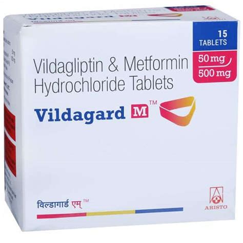 Vildagard M 50500 Tablet Ak Medical Hall