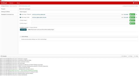 AWR BOOST Fail To Burn Firmware To Flash Memory With Uniflash Tool Sensors Forum Sensors