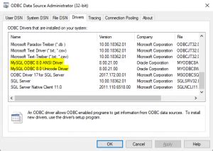 Excel Import Mysql Table With Odbc Database Query Syntax Byte