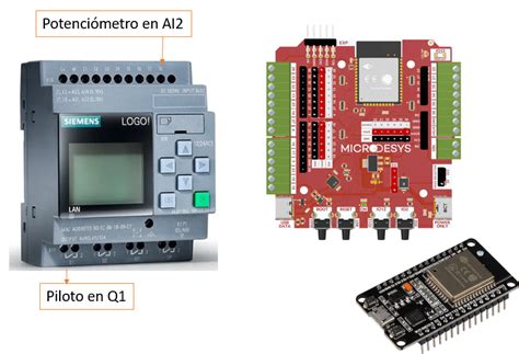 Logo De Siemens Con Esp32 Por Modbus Y Ioadafruit Por Mqtt Microlsb