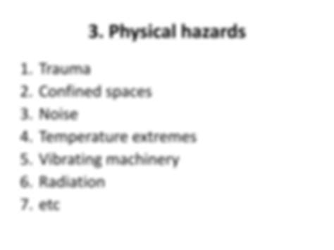 Solution Occupational Health Classification Of Hazards And Solution Occupational Health Classification Of Hazards And