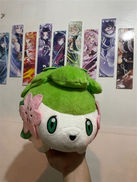 Shaymin Pokemon Plush Hobbies Toys Toys Games On Carousell