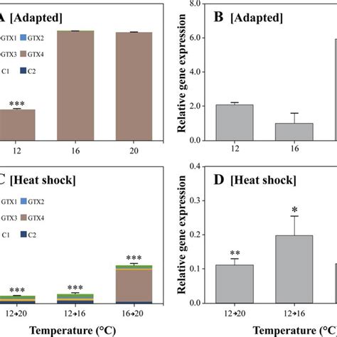 intracellular saxitoxins stxs profile a c and sxtu gene expression