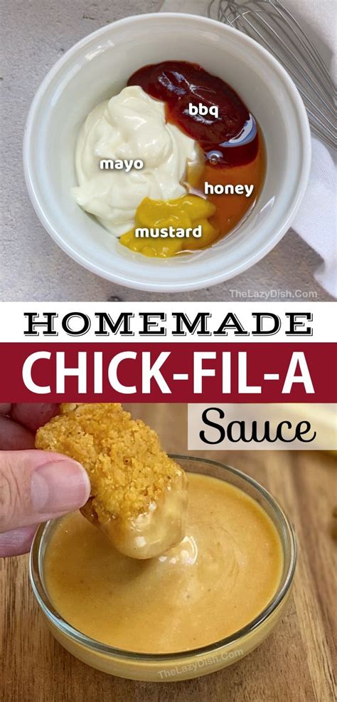 Easy Homemade Chick Fil A Sauce Artofit