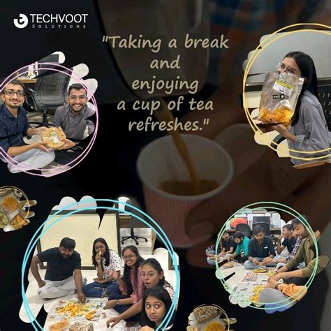 Techvoot Solutions On Linkedin Techvoot Techvootsolutions Office Officelife Tea Teatime