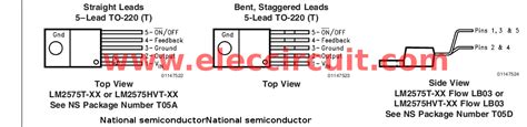 LM Circuit Simple Switcher A Step Down Voltage Regulator