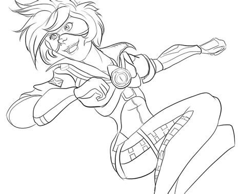 오버워치 색칠 공부 Kr에서 무료 색칠 공부