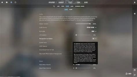 Best Audio Sound Settings In CS2