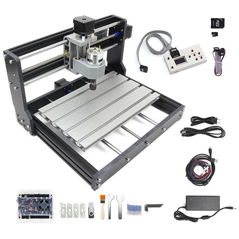 Buy CNCTOPBAOS Upgrade CNC Pro Axis DIY Mini CNC Router Kit With GRBL Remote Control