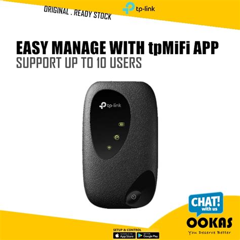 Tp Link M G Lte Portable Broadband Mobile Wifi Modem Router Wireless Direct Sim Mifi