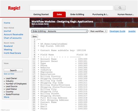 Finding The Field Id While Using Api