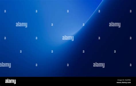 Gradient Blue Abstract Background With A Soft Curve And Smooth Lighting