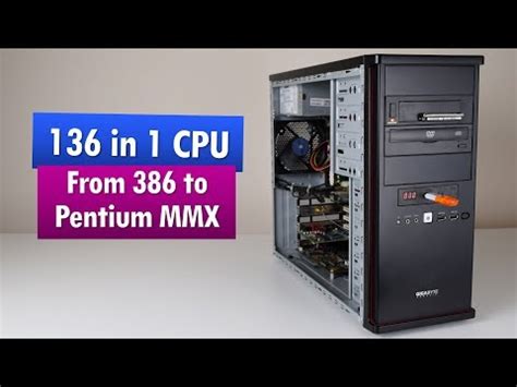 136 In 1 Retro CPU From 386 To Pentium MMX Shirly Krajewski