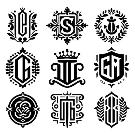 Masculine Monogram Images Free Download On Freepik
